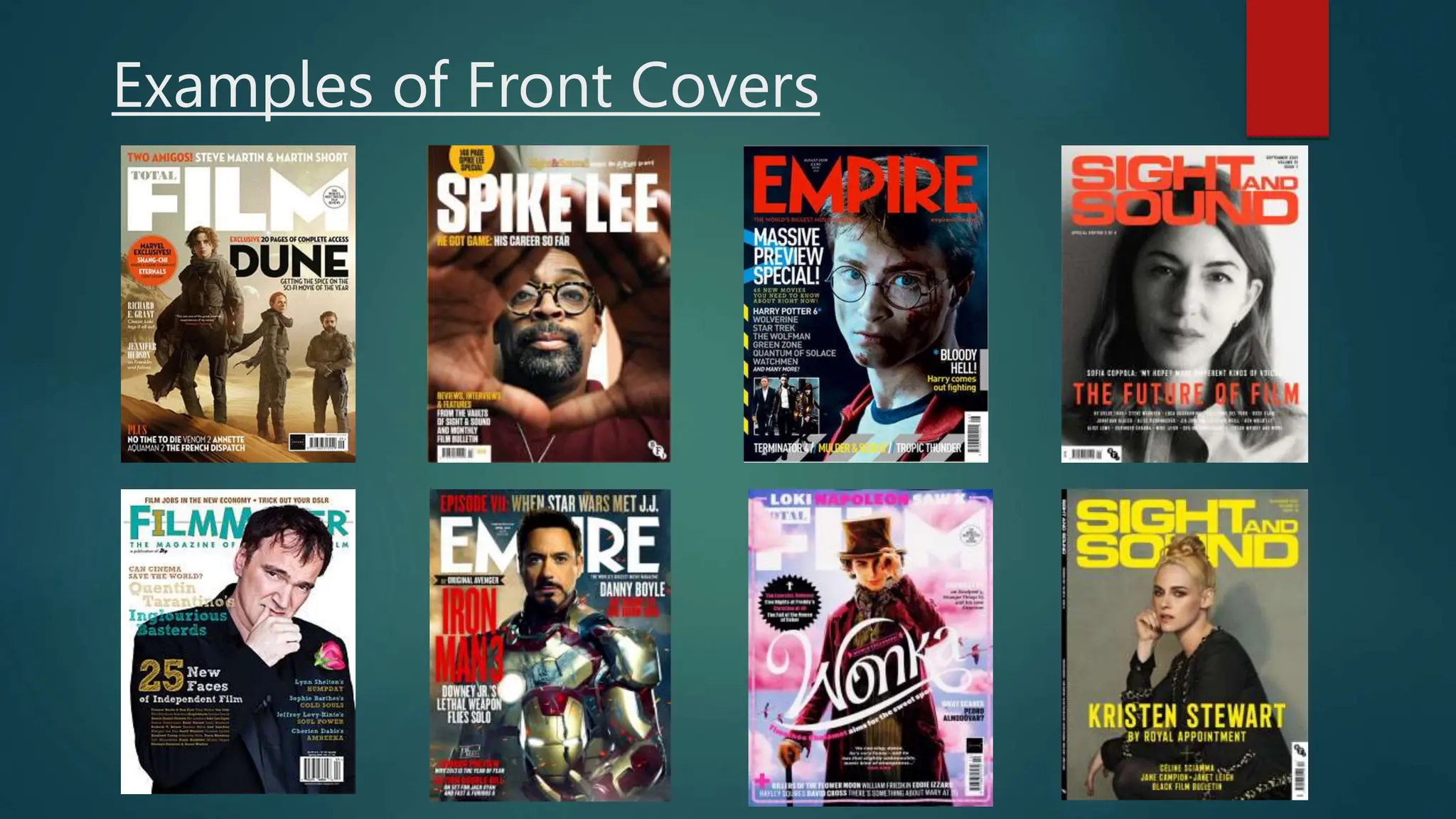 Codes and Conventions of Film Magazine Covers.pptx