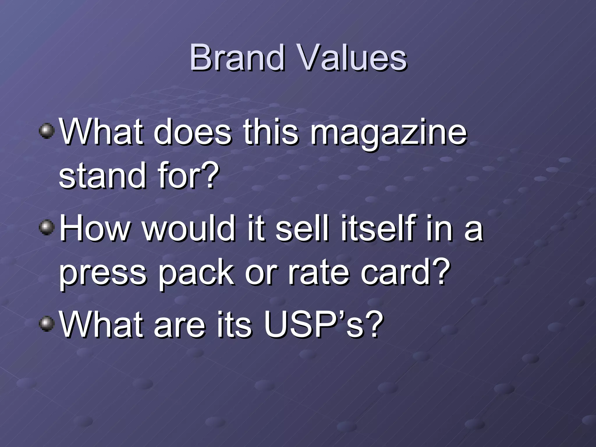 Magazine - front covers codes and conventions | PPT