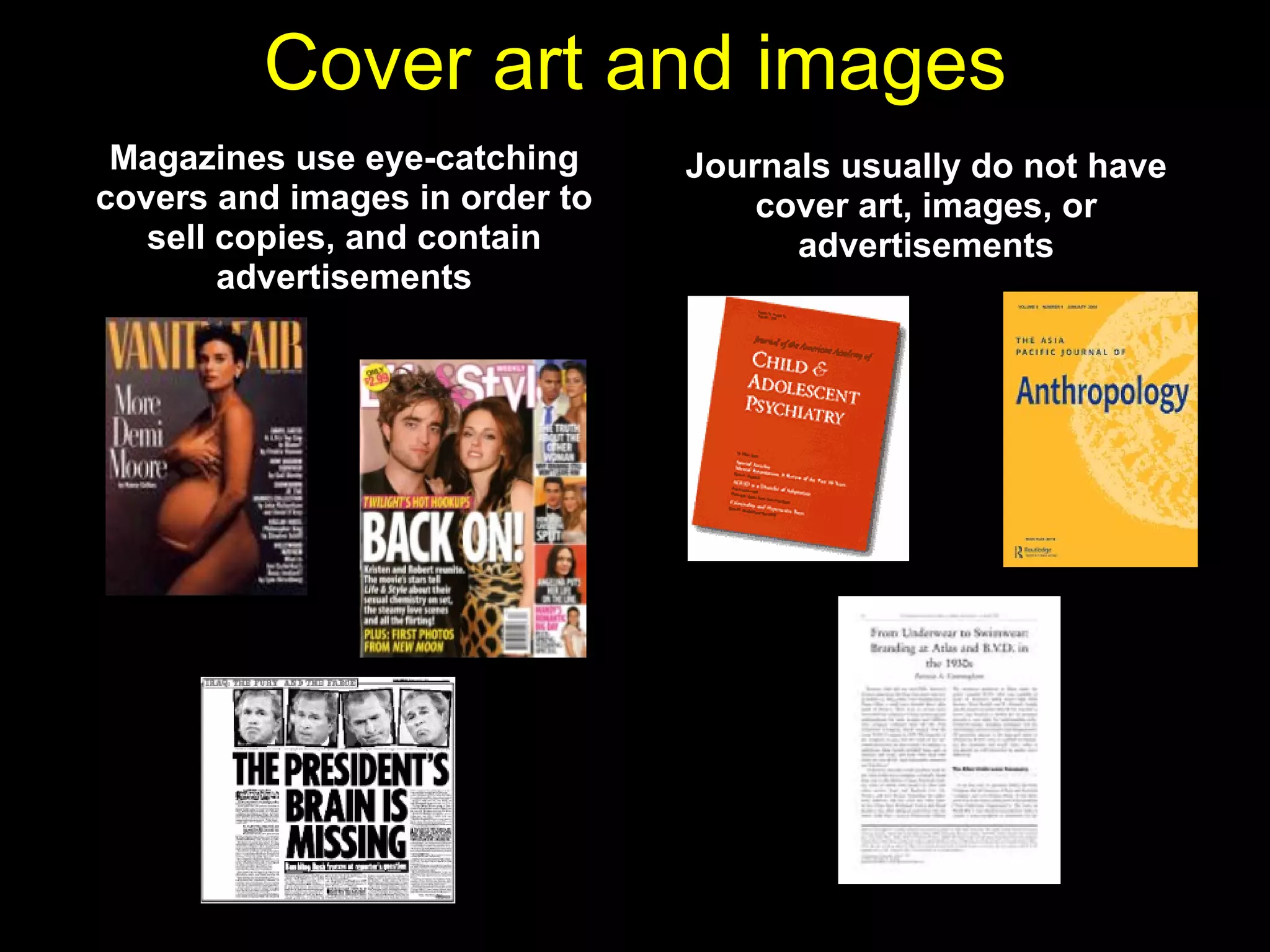 Magazines vs. Peer-Reviewed Journals | PPT