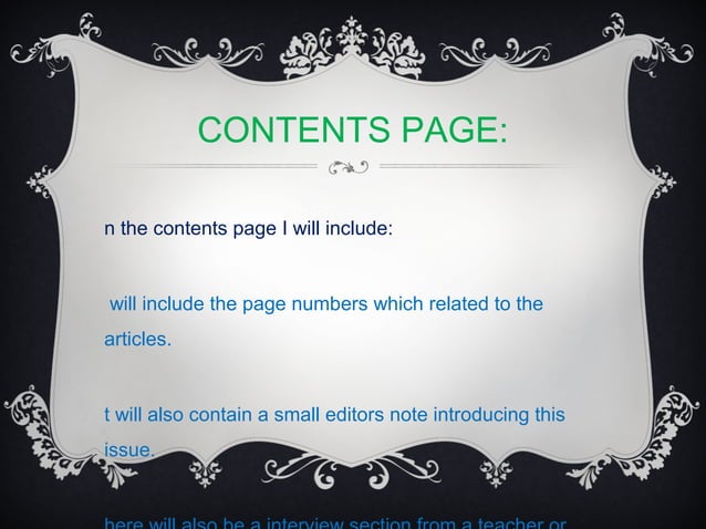 Magazine setup. | PPT