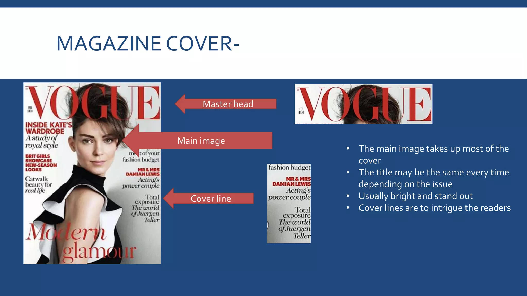 Magazines labled cover | PPT