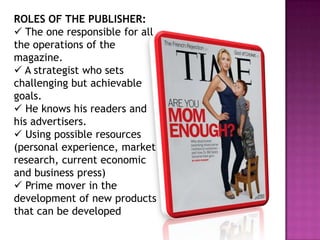 Organization Structure of the Magazine Industry | PPTX