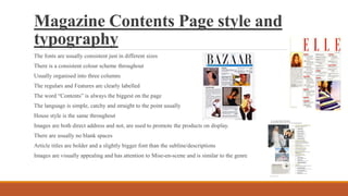 Magazine styles and typography | PPT