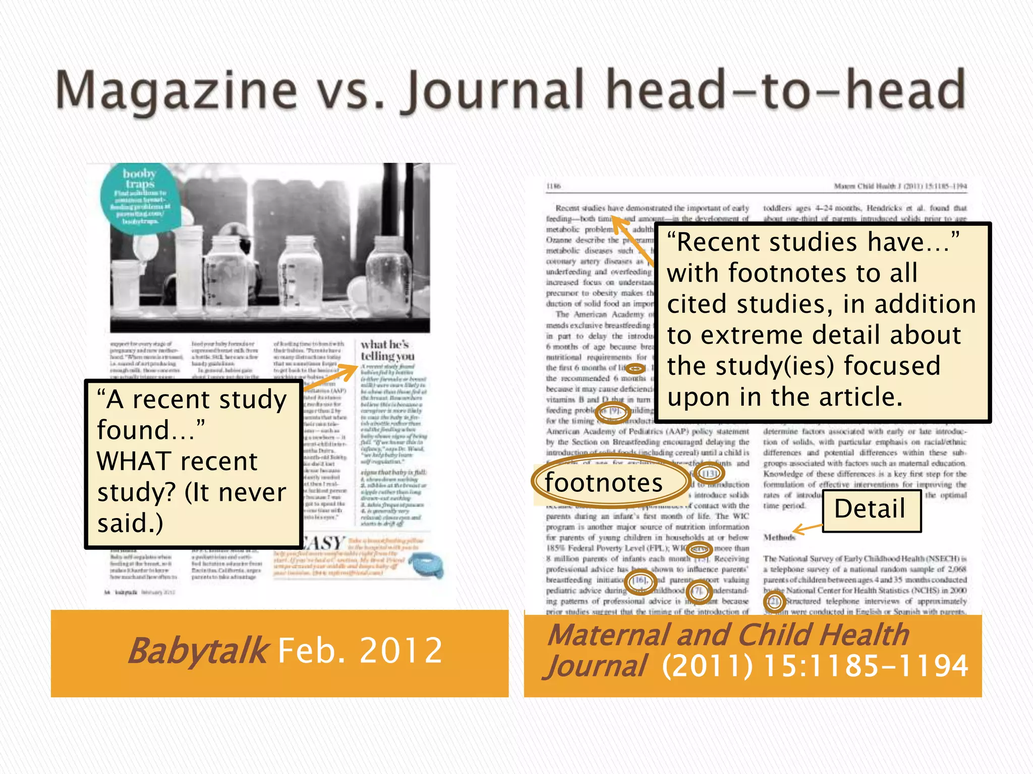 Magazines vs journals | PPTX