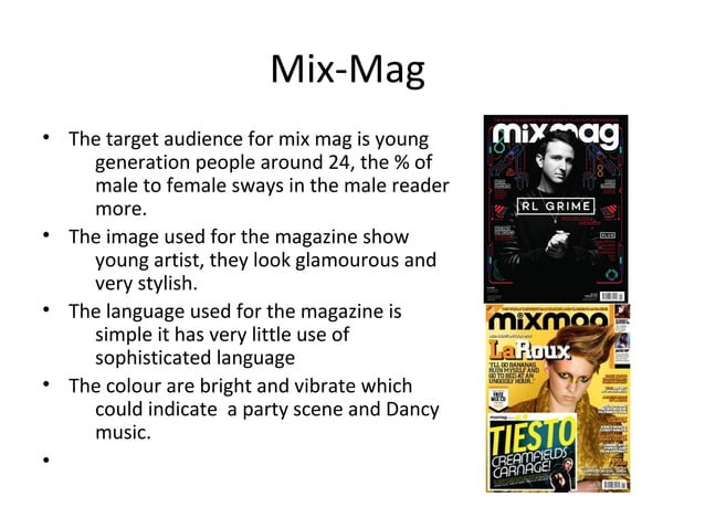 Magazine target audience | ODP | Adult Contemporary Music | Music