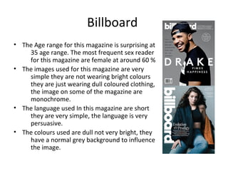 Magazine target audience | ODP