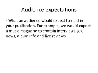 Magazine terminology | ODP | Music | Entertainment