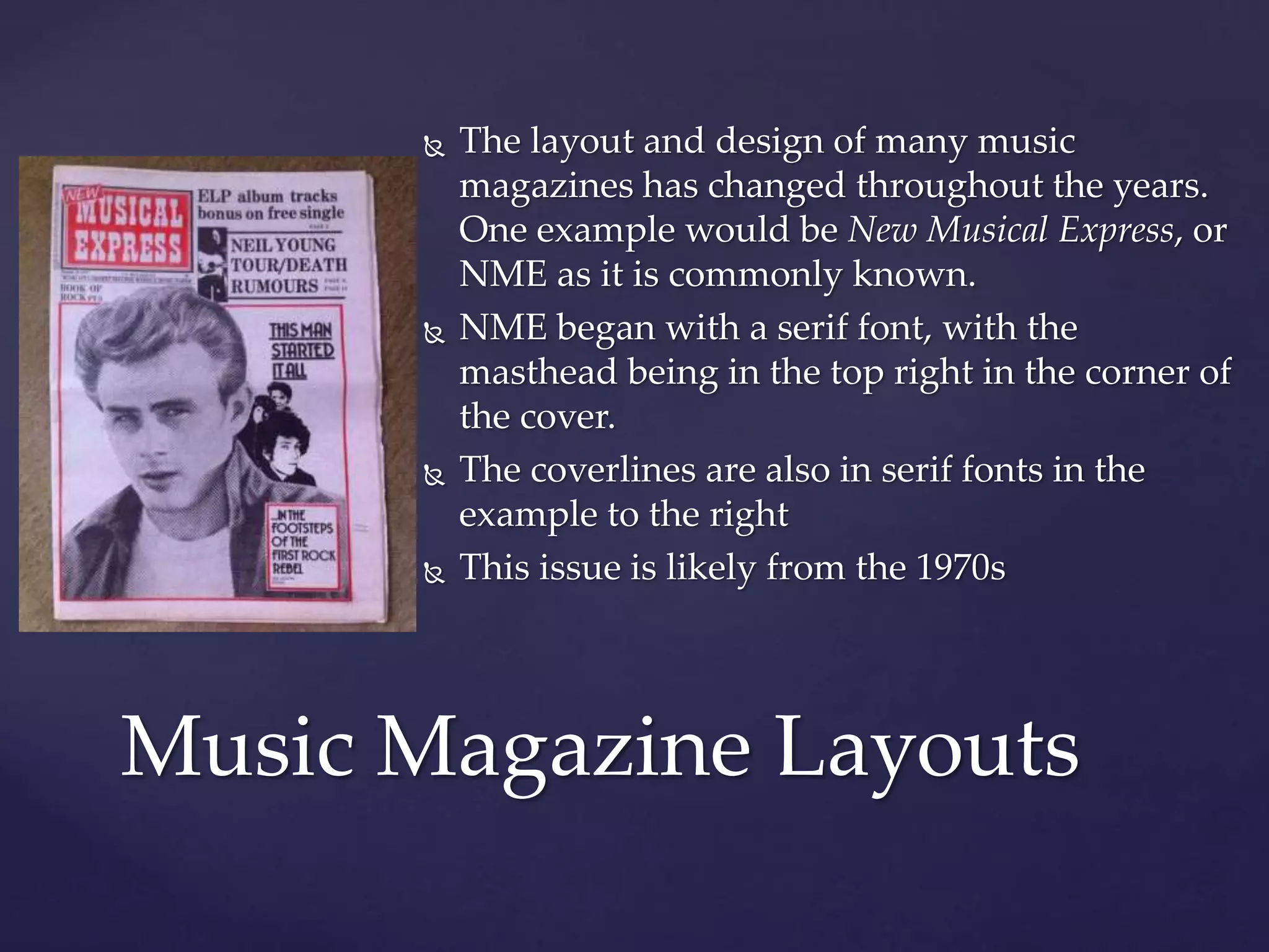 Magazine timeline | PPTX