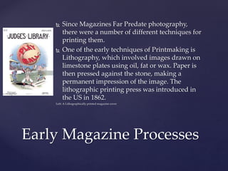 Magazine timeline | PPTX | Photography | Arts and Crafts