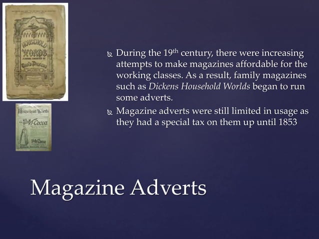 Magazine timeline | PPTX | Photography | Arts and Crafts