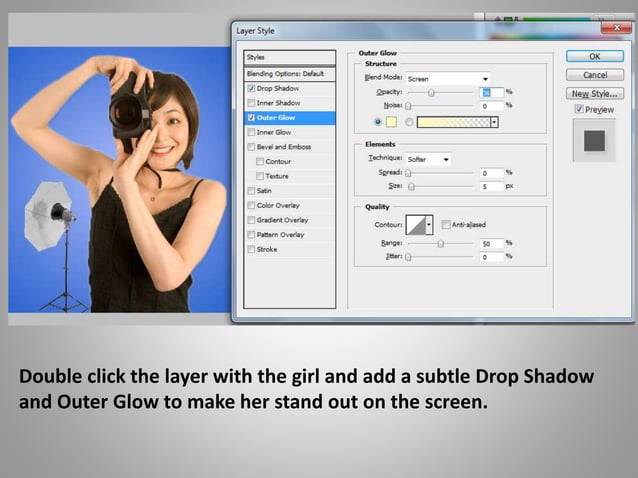Easy to Follow PhotoShop Magazine Tutorial | PPT
