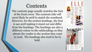 Magazine typography | PPTX
