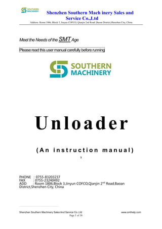 Magazine unloader manual | PDF