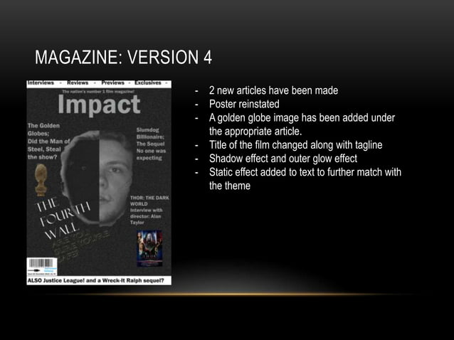 Magazine version history | PPT