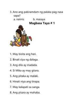 Magbasa Tayo (UNANG BAHAGI) Printable.doc