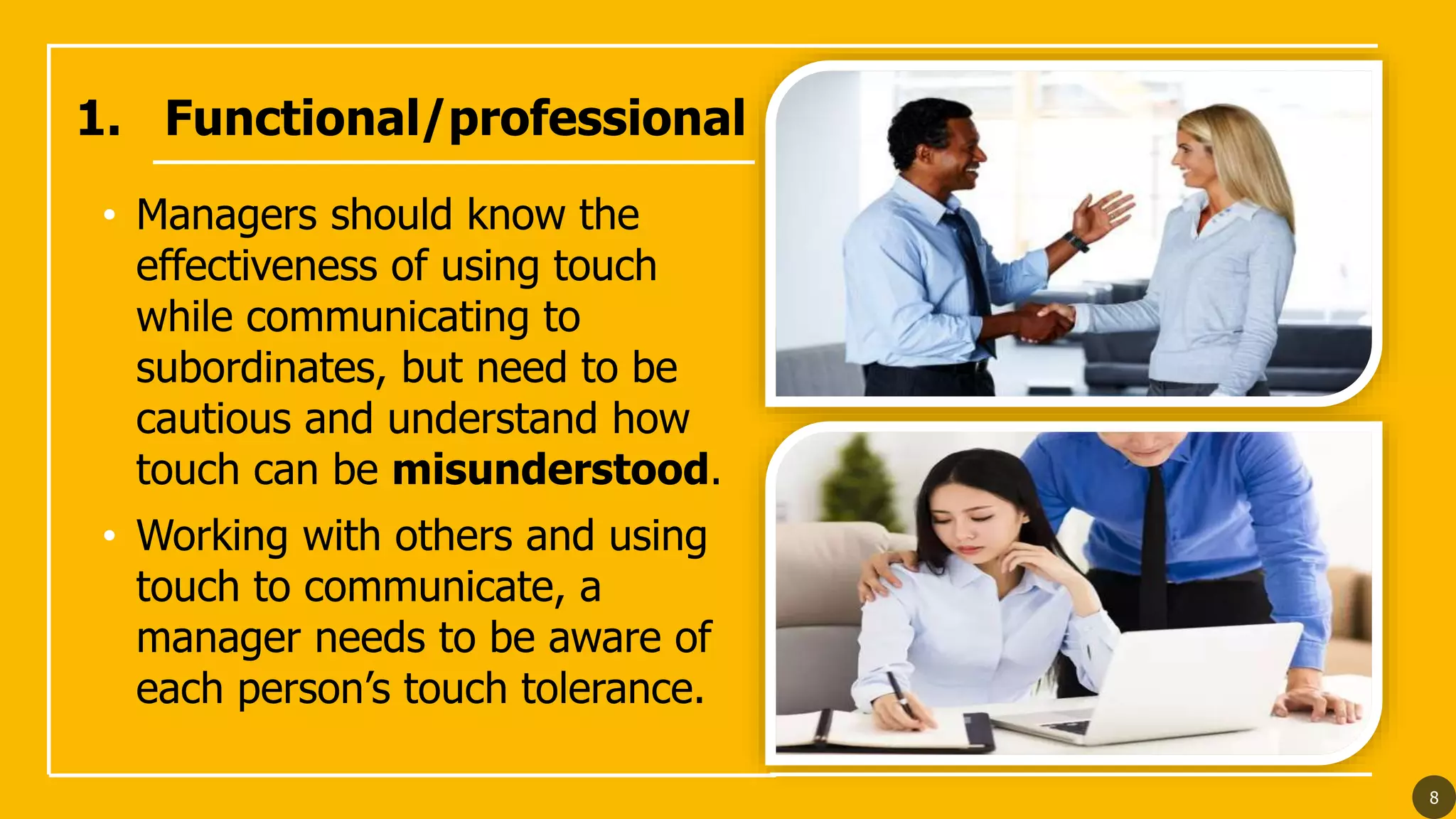 Non Verbal Communication - Haptics | PPTX