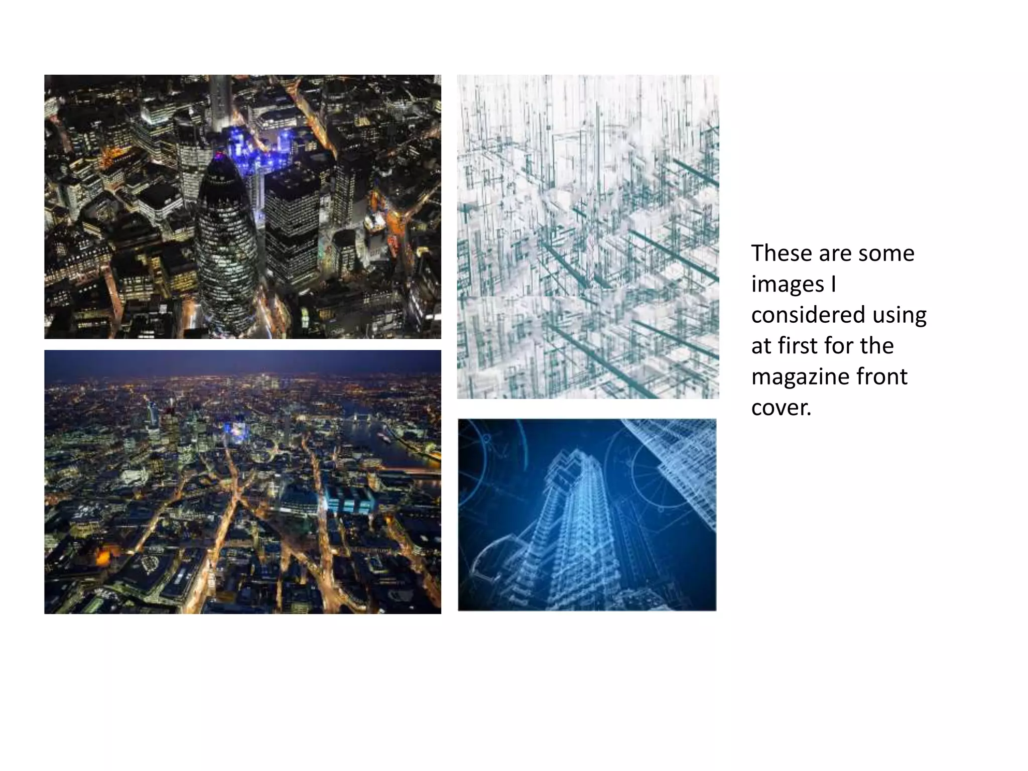 Film Magazine Front Cover Development | PPT