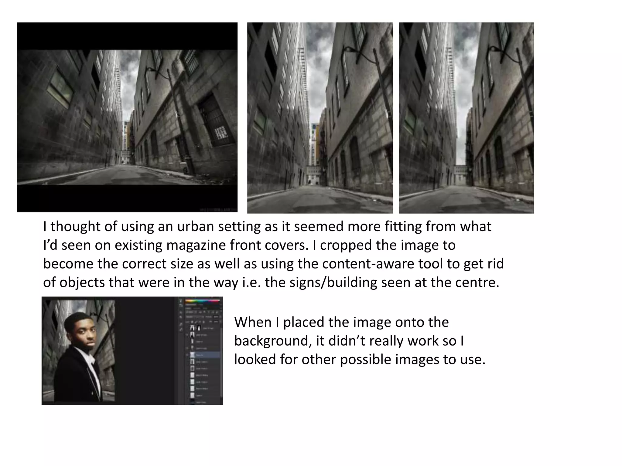 Film Magazine Front Cover Development | PPT