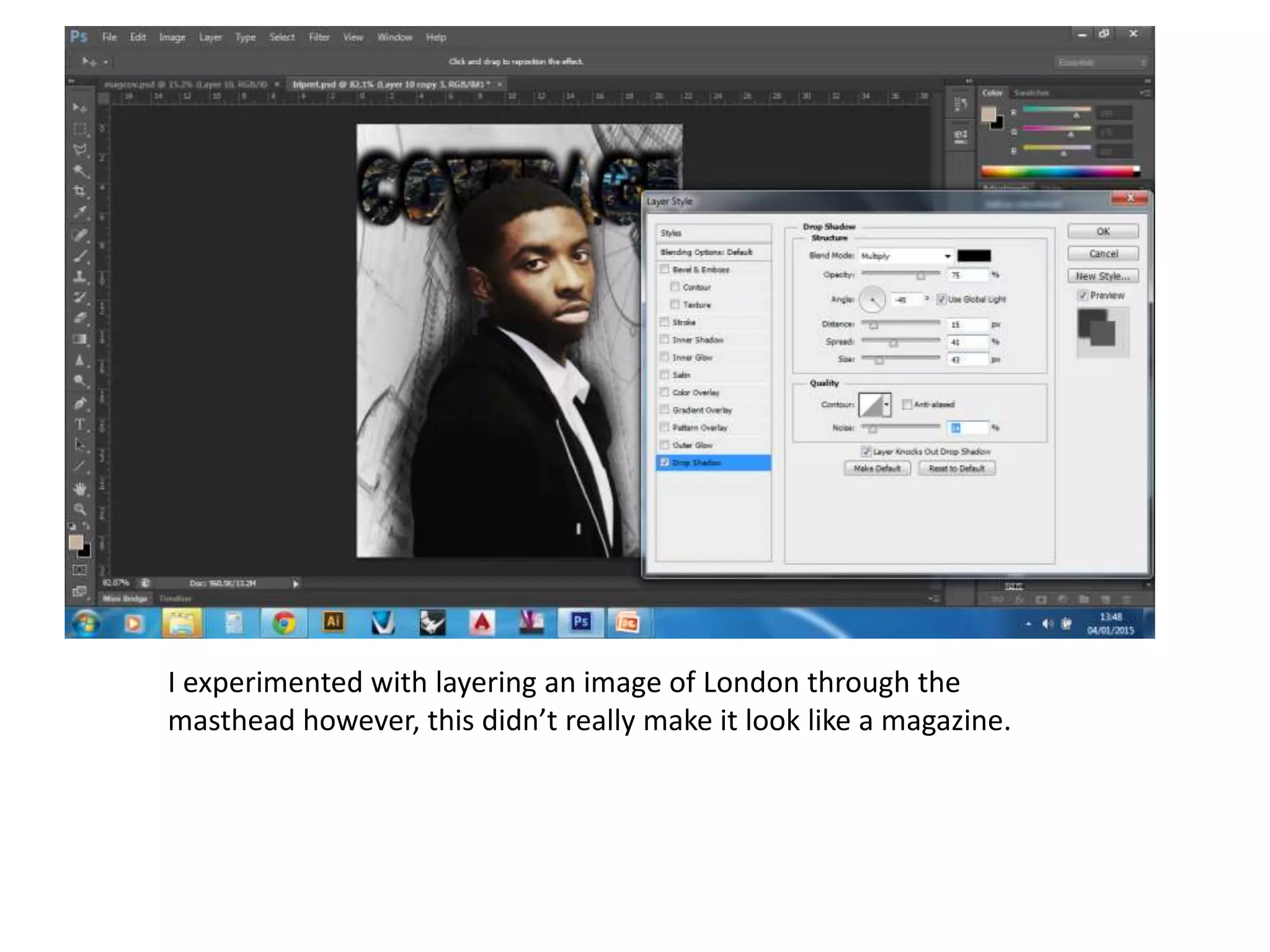 Film Magazine Front Cover Development | PPT