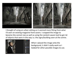 Film Magazine Front Cover Development | PPT