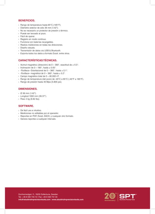 Medición de trayectoria de sondajes - MagCruiser | PDF