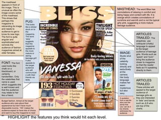 AQA GCSE Media Studies - Coursework assignment 1 - Magazine covers | PPTX