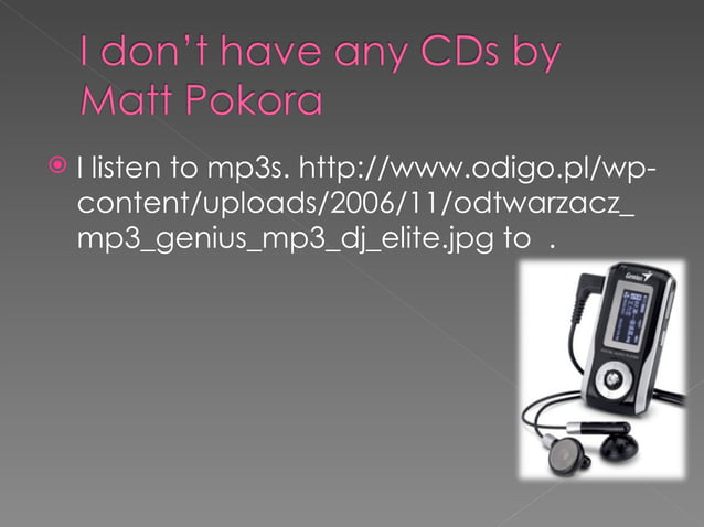 My favourite singer | PPT