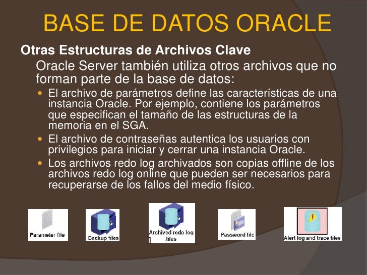 Administracion de Base de Datos Oracle