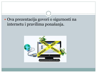 Magdalena grdic sigurnost | PPT