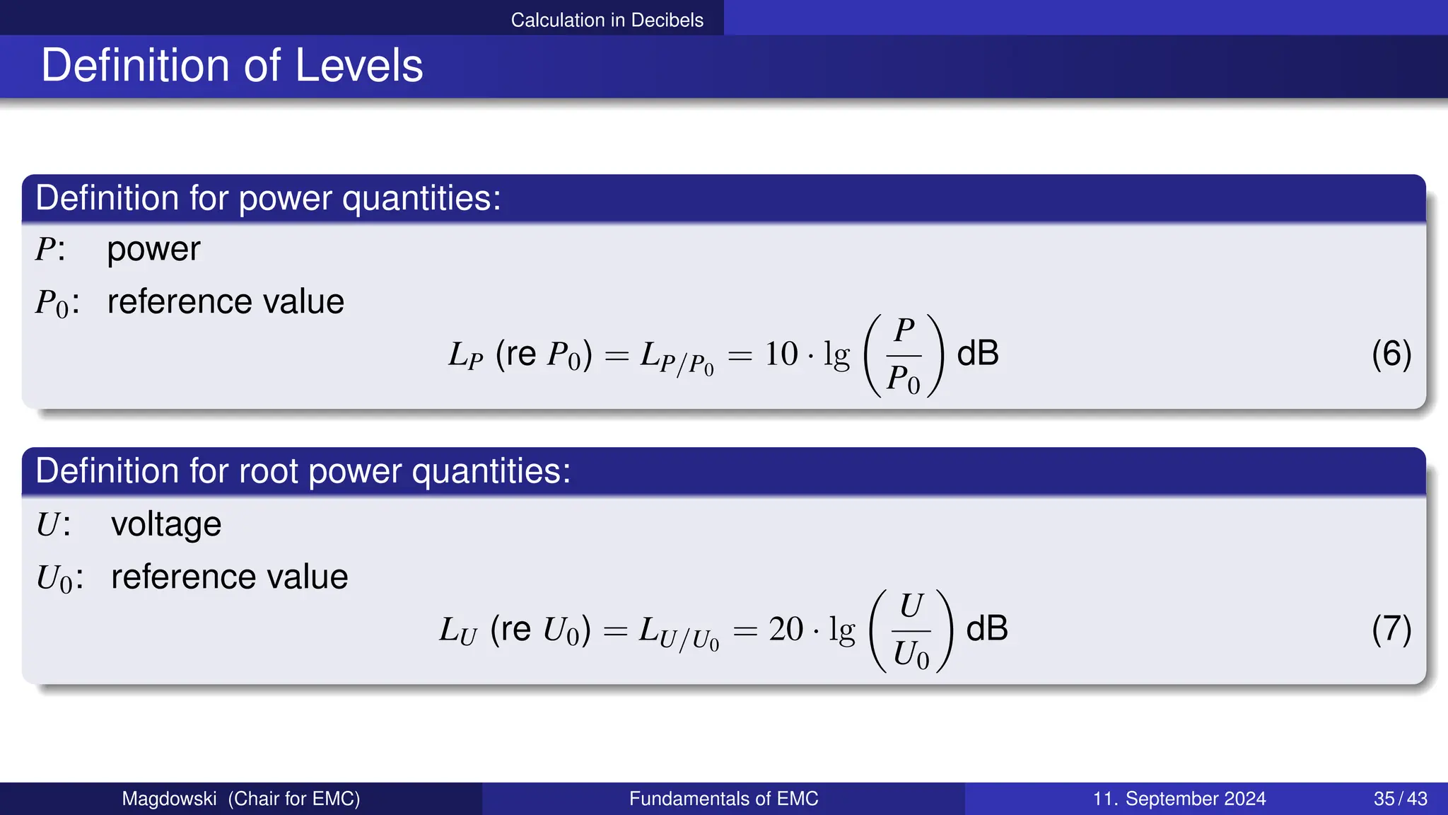Fundamentals of Electromagnetic Compatibility (Slides for the EMC Boot ...