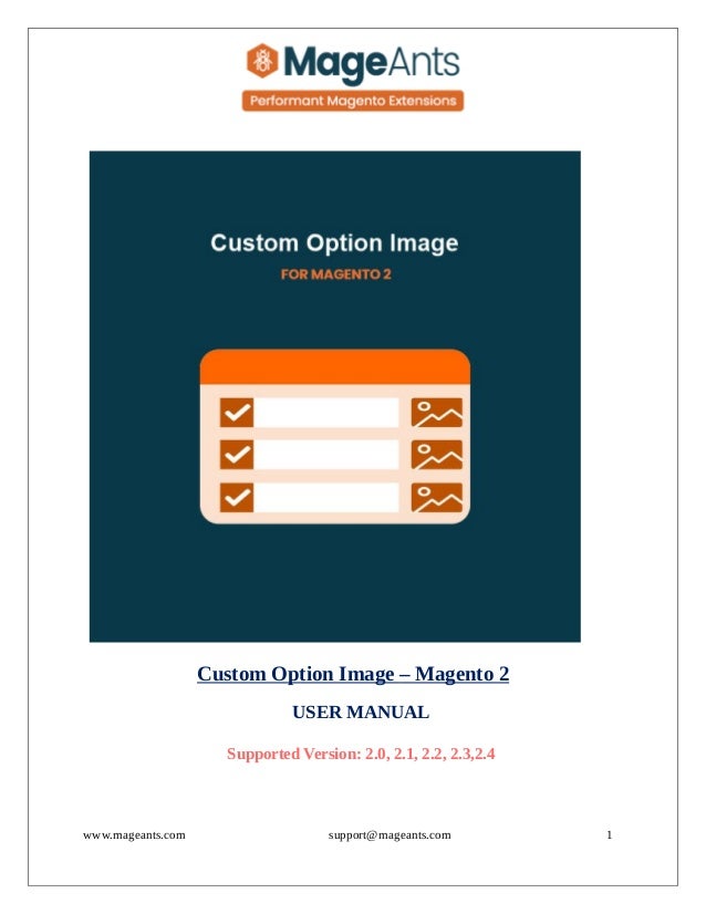 Magento 2 Custom Option Image | PDF | Desktop Publishing | Computer Software and Applications