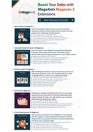 MageAnts Magento 2 Extensions | PDF
