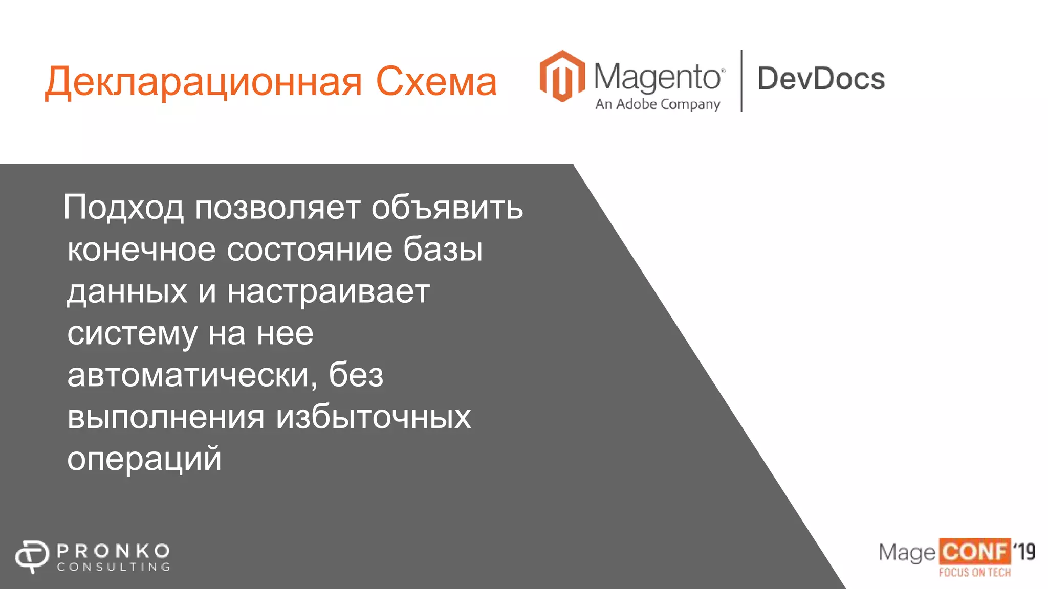 Mastering Declarative Database Schema Mageconf 2019 Ppt