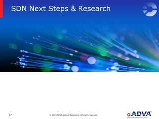 MPLS/SDN Intersections Next Generation Access Networks at MPLS & Ethernet World Congress | PPTX ...