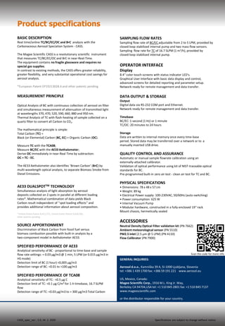 Magee scientific carbonaceous aerosol_speciation_system-cass_v2_a4 ...