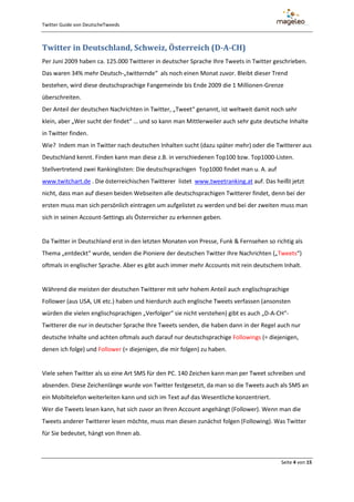 Mageleo Twitter Guide | PDF