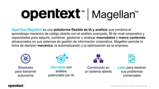 OpenText Magellan: Información general (Spanish) | PPTX