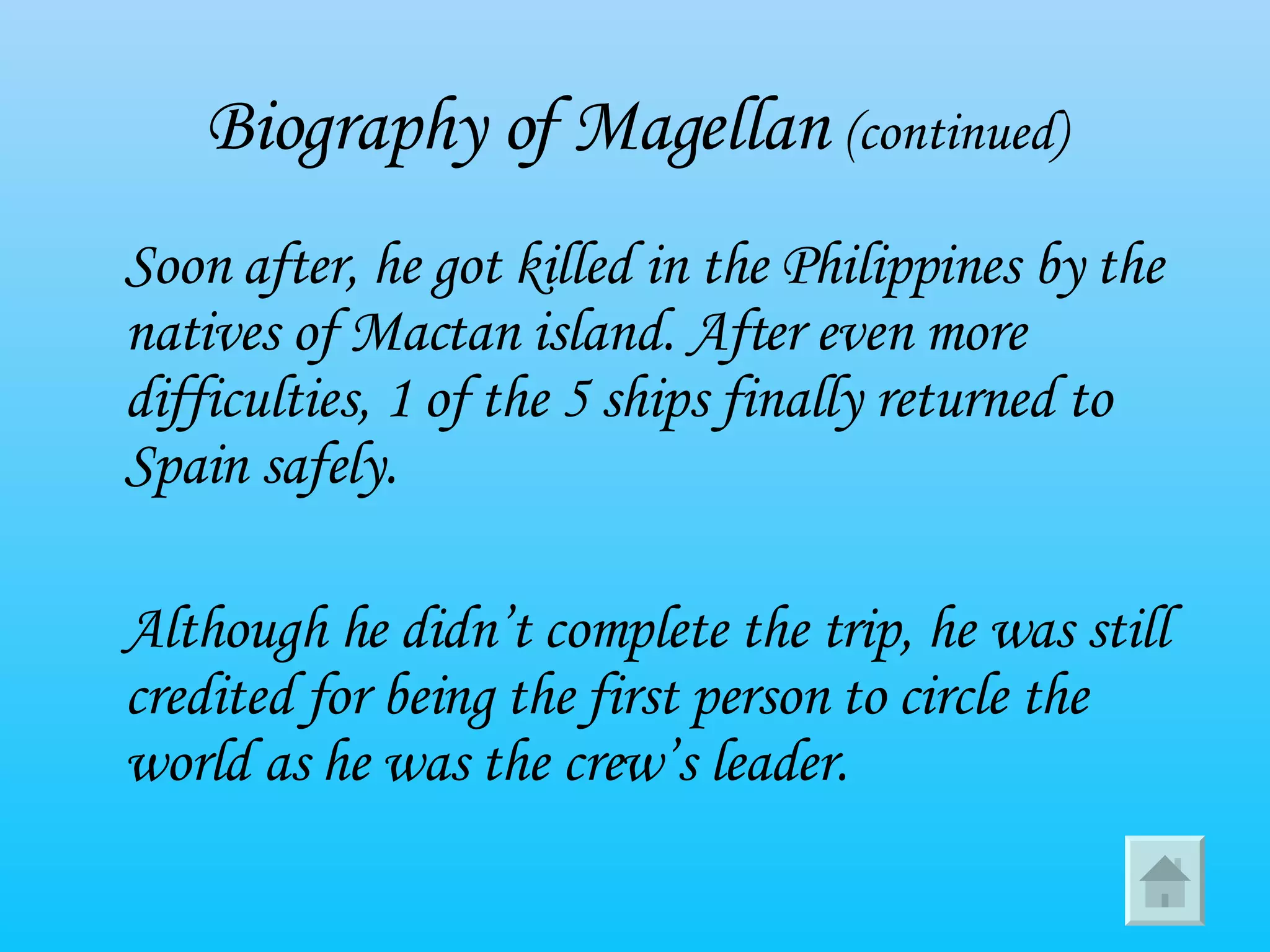 Magellans Expedition | PPT