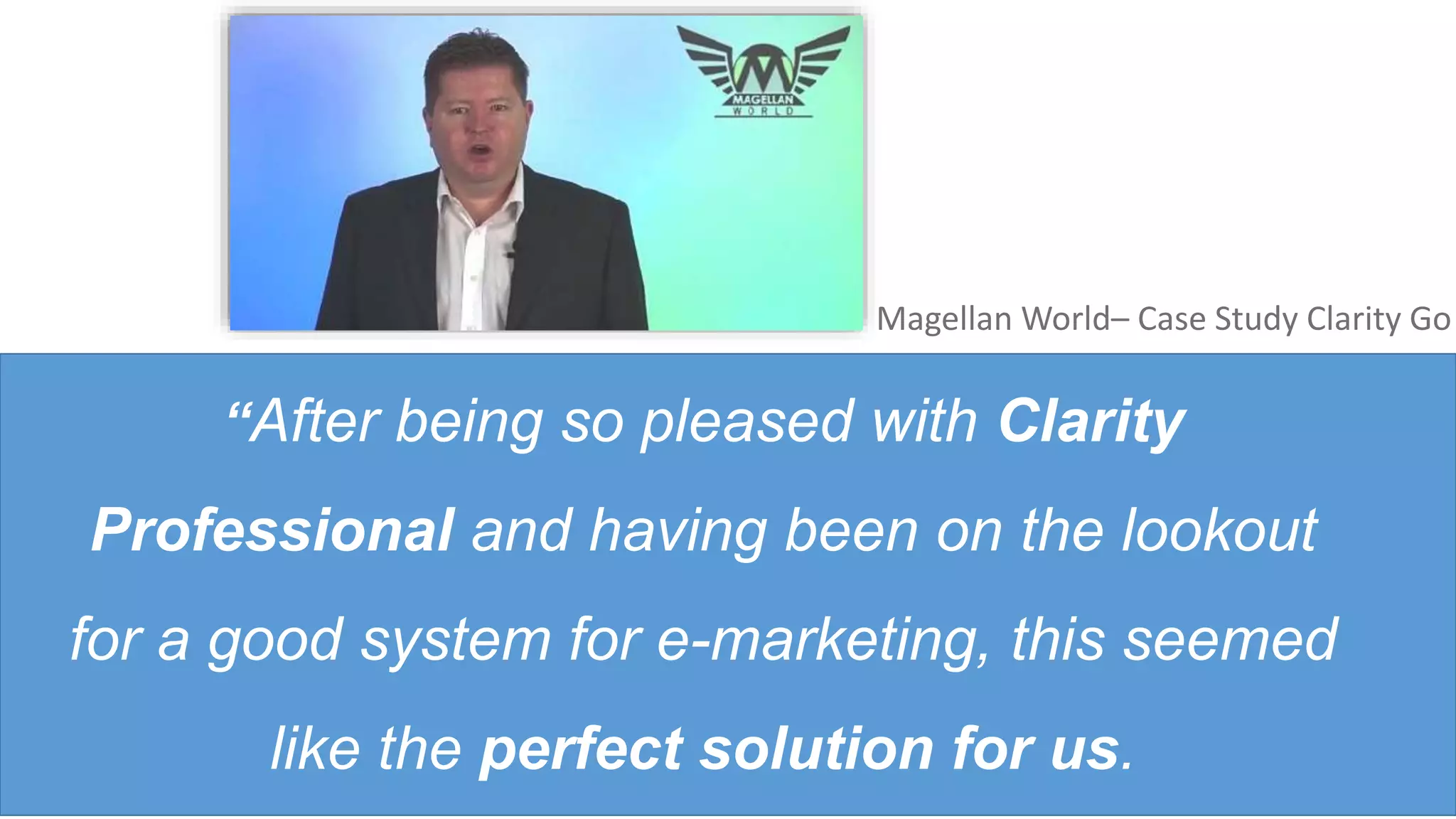 Magellan world case study | PPTX
