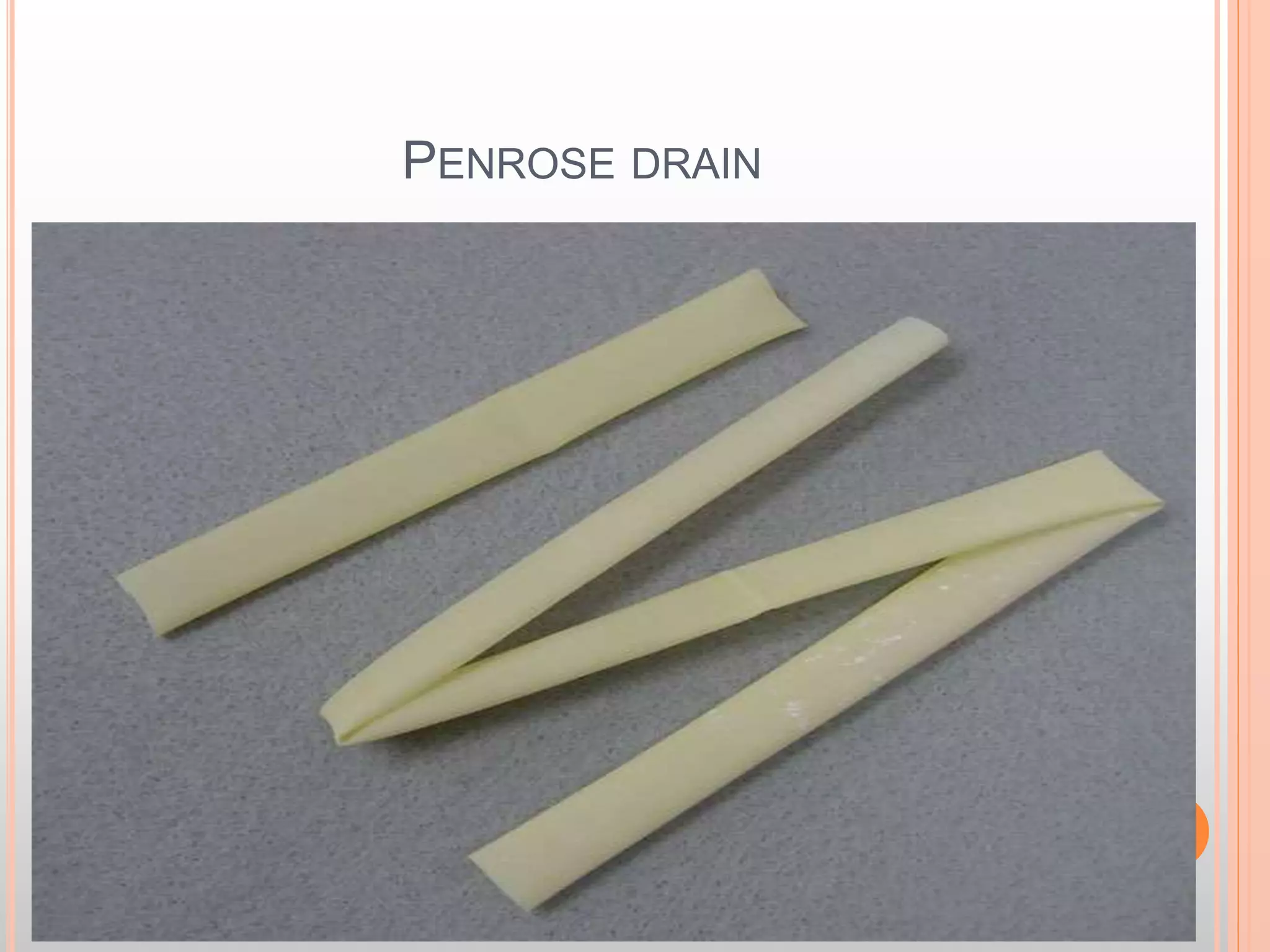 Magement of dead space and suction drains | PPTX