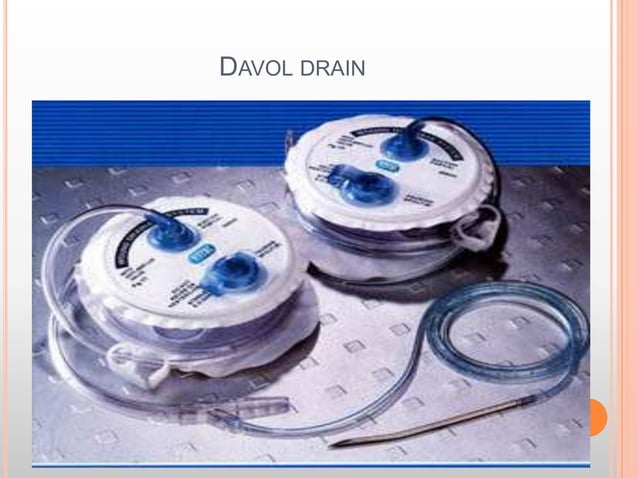 Magement of dead space and suction drains | PPTX | First Aid | Injuries