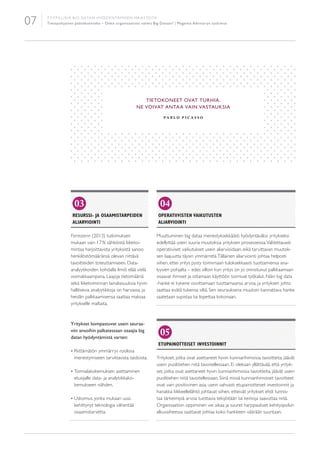 Magenta advisory: Tietopohjainen päätöksenteko - onko organisaatiosi valmis big dataan? | PDF