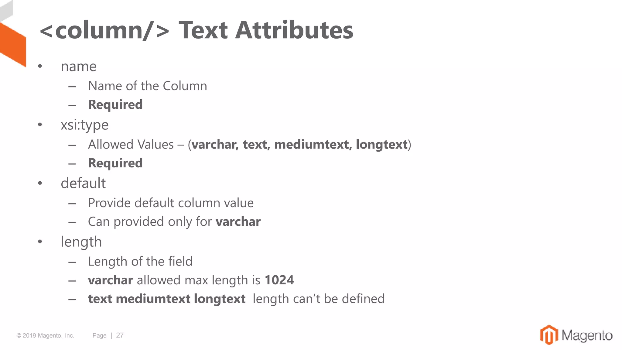 Magento 2 Declarative Schema | PPT Magento 2 Declarative Schema | PPT