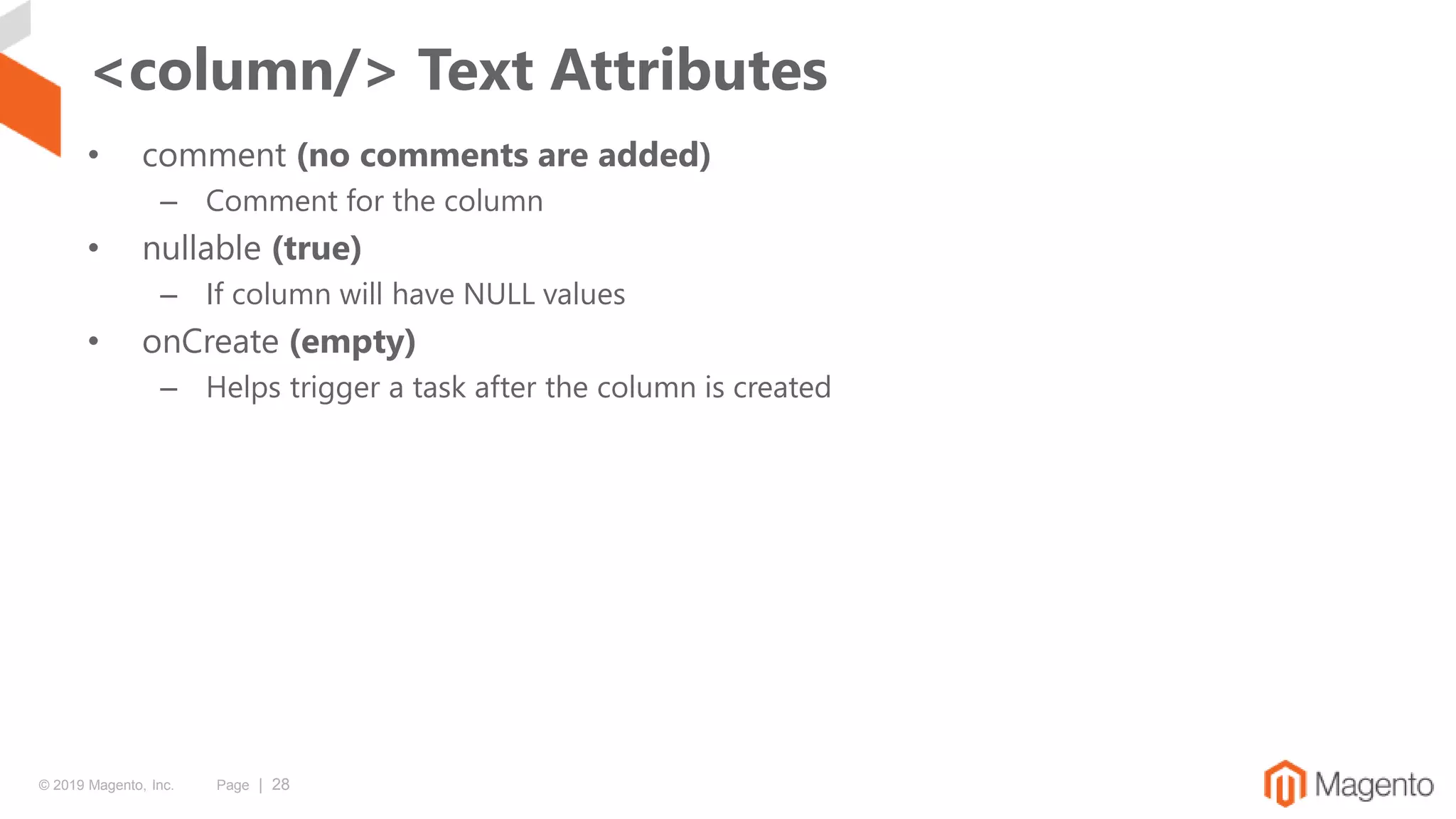 Magento 2 Declarative Schema | PPT