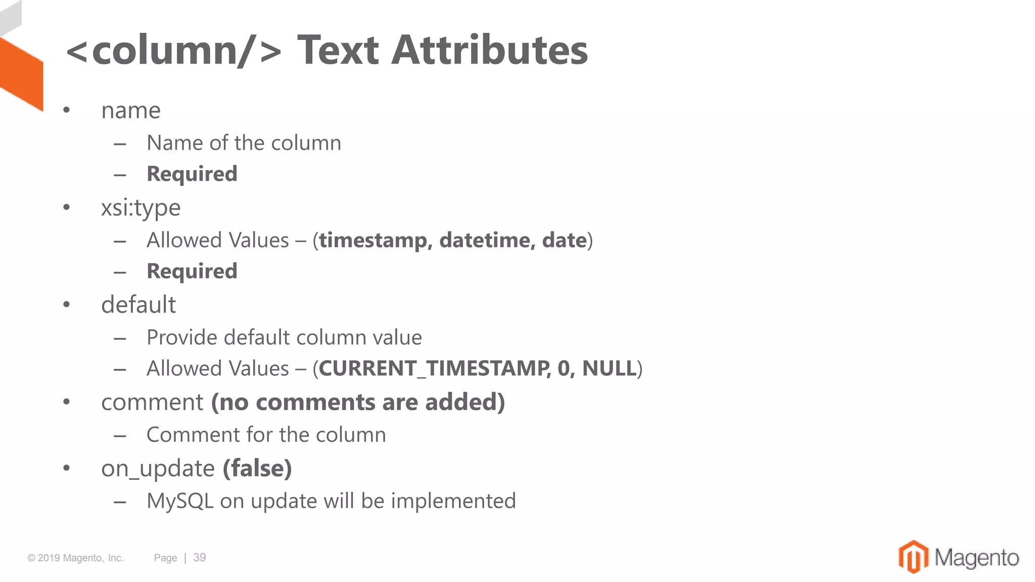 Magento 2 Declarative Schema Ppt