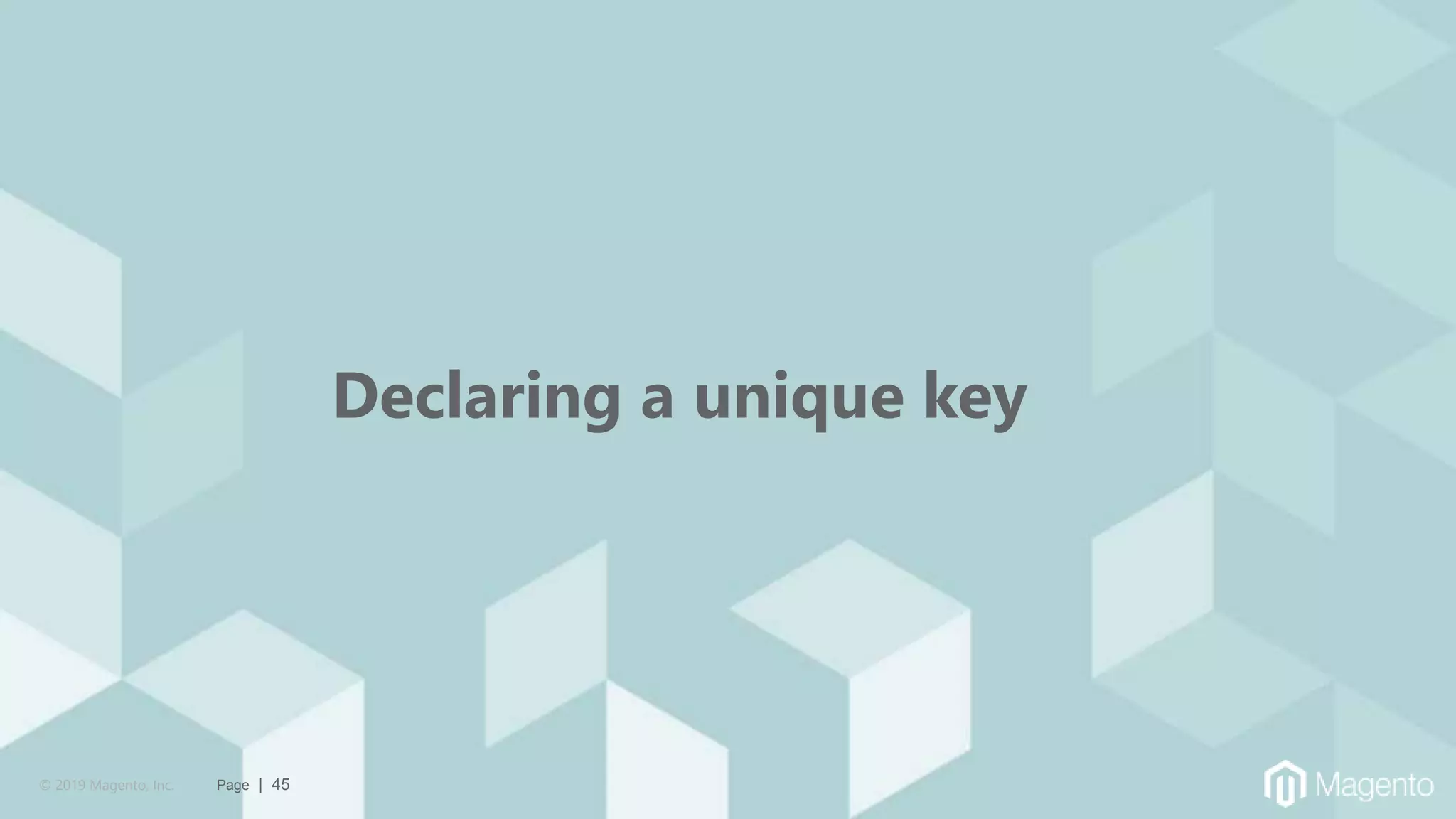 Magento 2 Declarative Schema Ppt