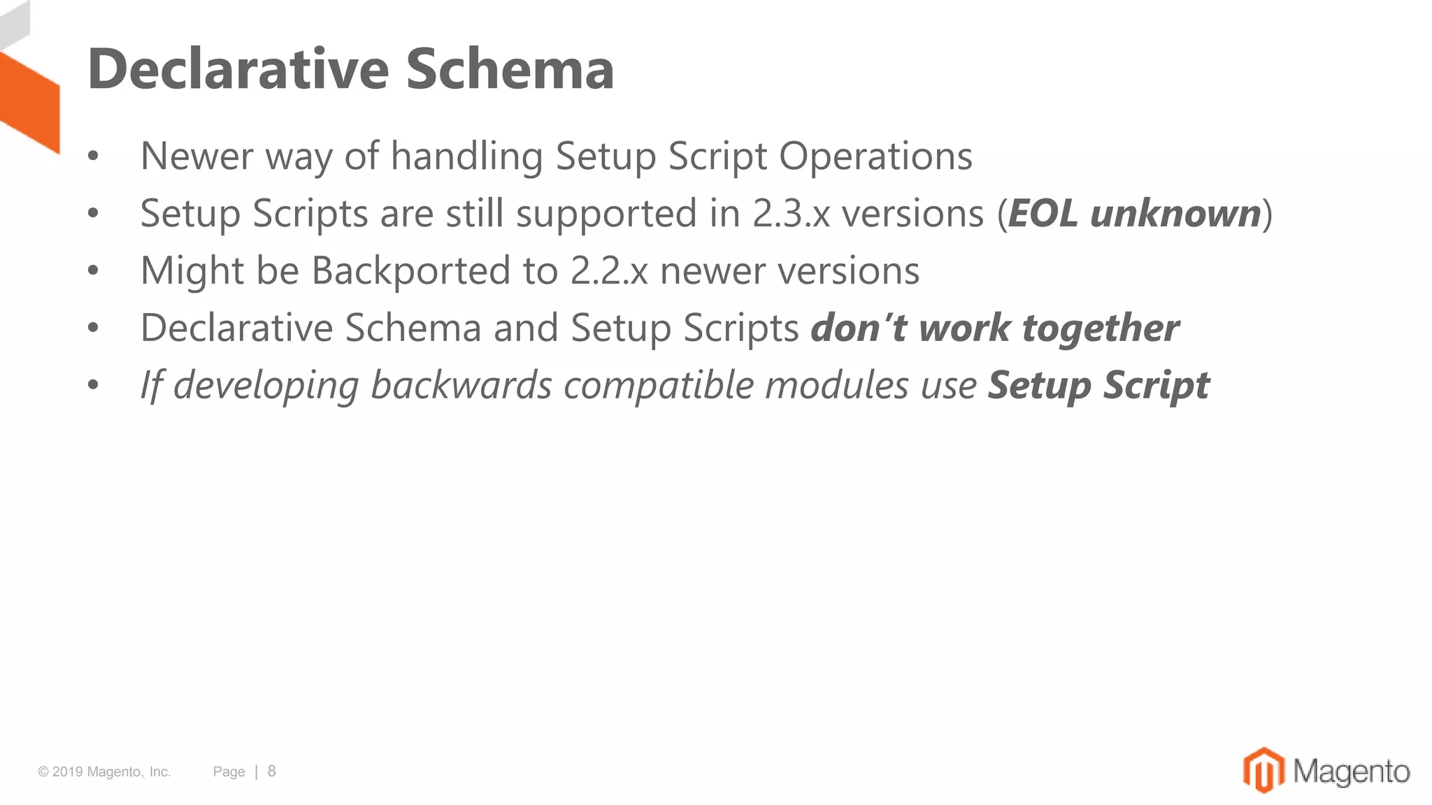 Magento 2 Declarative Schema Ppt