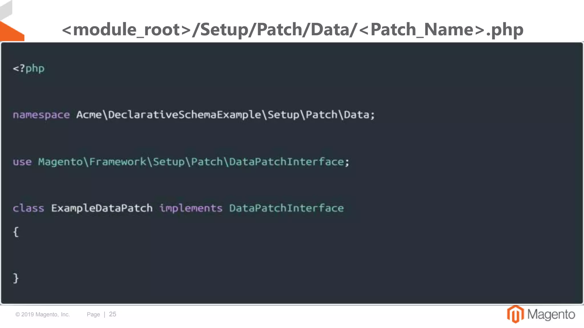 Magento 23 Schema And Data Patches Pptx Web Development Internet