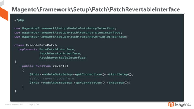Magento 23 Schema And Data Patches Pptx Web Development Internet
