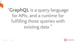GraphQL Fundamentals | PPT